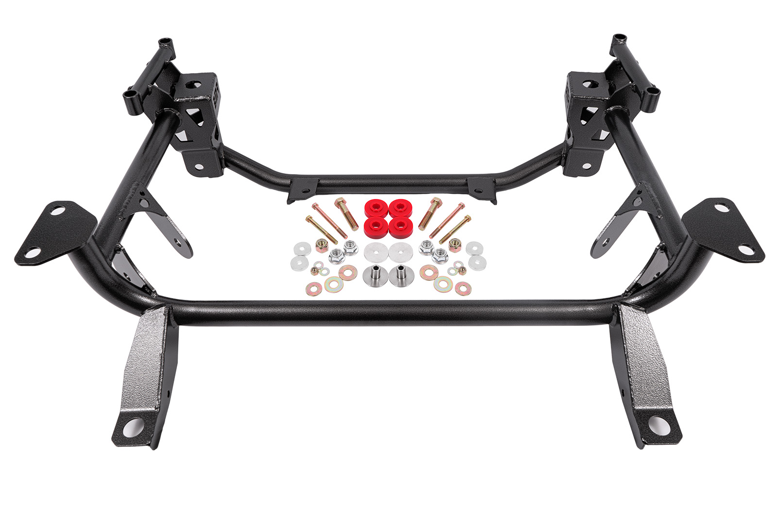 BMR Front Lightweight Chassis K-Member - Black Hammertone - Motorsport ...